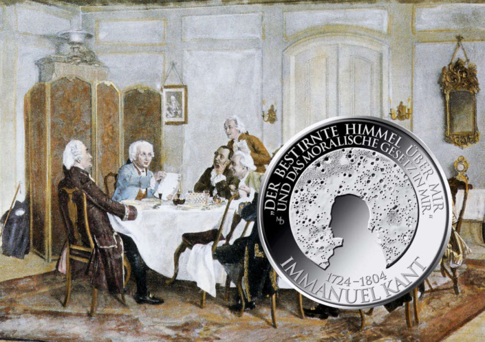 20-Euro-Sammlermünze zum 300. Geburtstag von Immanuel Kant - MünzenWoche