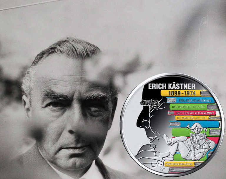 20-Euro-Sammlermünze „125. Geburtstag Erich Kästner“ - MünzenWoche